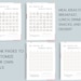 ADHD Monthly Meal Planner Printable, Daily Meal Tracker, Food Journal ...