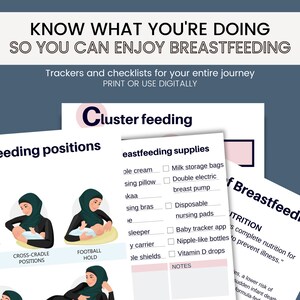 Breastfeeding Planner, Baby Tracker, Newborn Planner, Breastfeeding Log ...