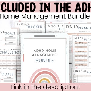 ADHD/ Neurodivergent Budget Binder Printable, Easy Household Budget ...