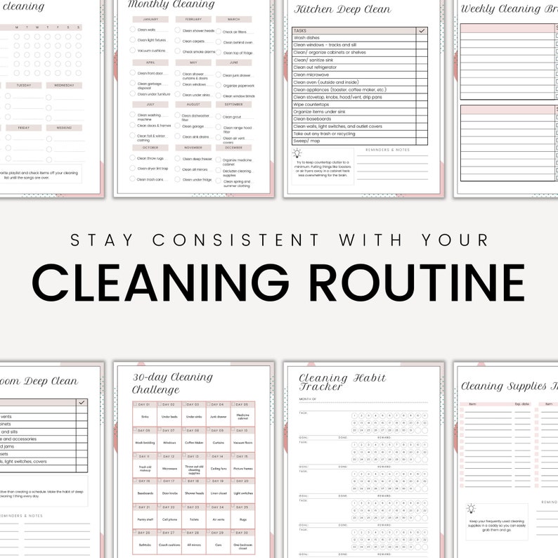 ADHD Neurodivergent Cleaning Checklists Weekly House Etsy Australia ADHD Neurodivergent Cleaning Checklists Weekly House Etsy Australia