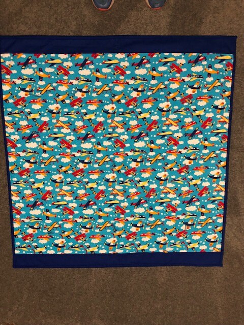 Child's Airplane Quilt - Etsy