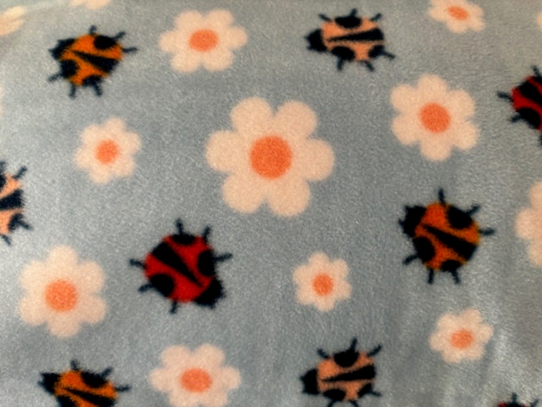 Ladybug Fleece Blanket - Etsy