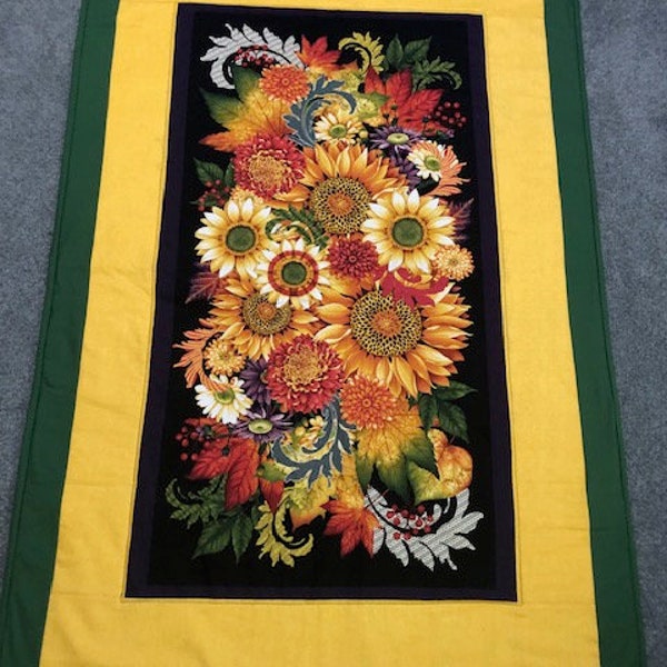 Sunflower Panel Quilt Pattern - Etsy
