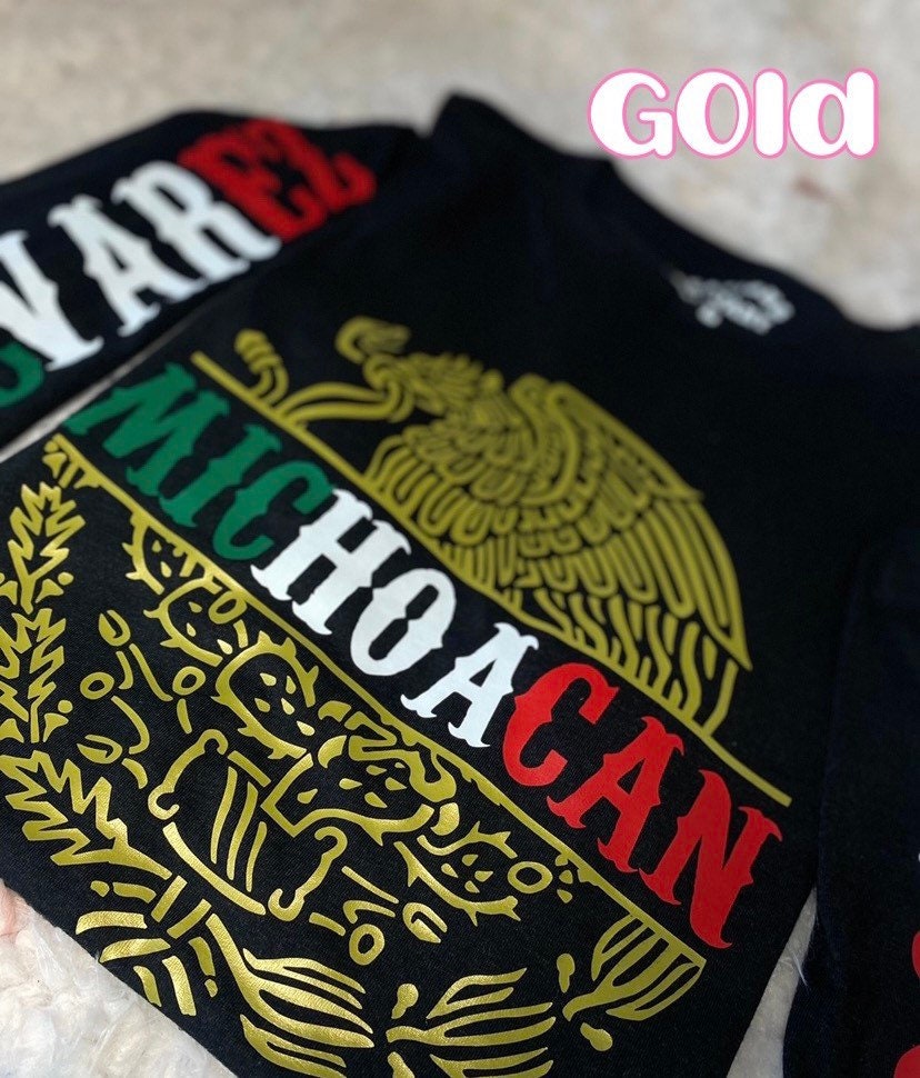 Mexico Custom Long Sleeve Mexico Shirt Viva Mexico Mexico - Etsy