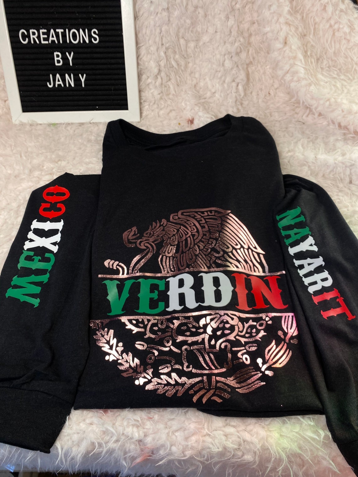 Mexico Custom Long Sleeve Mexico Shirt Viva Mexico Mexico - Etsy