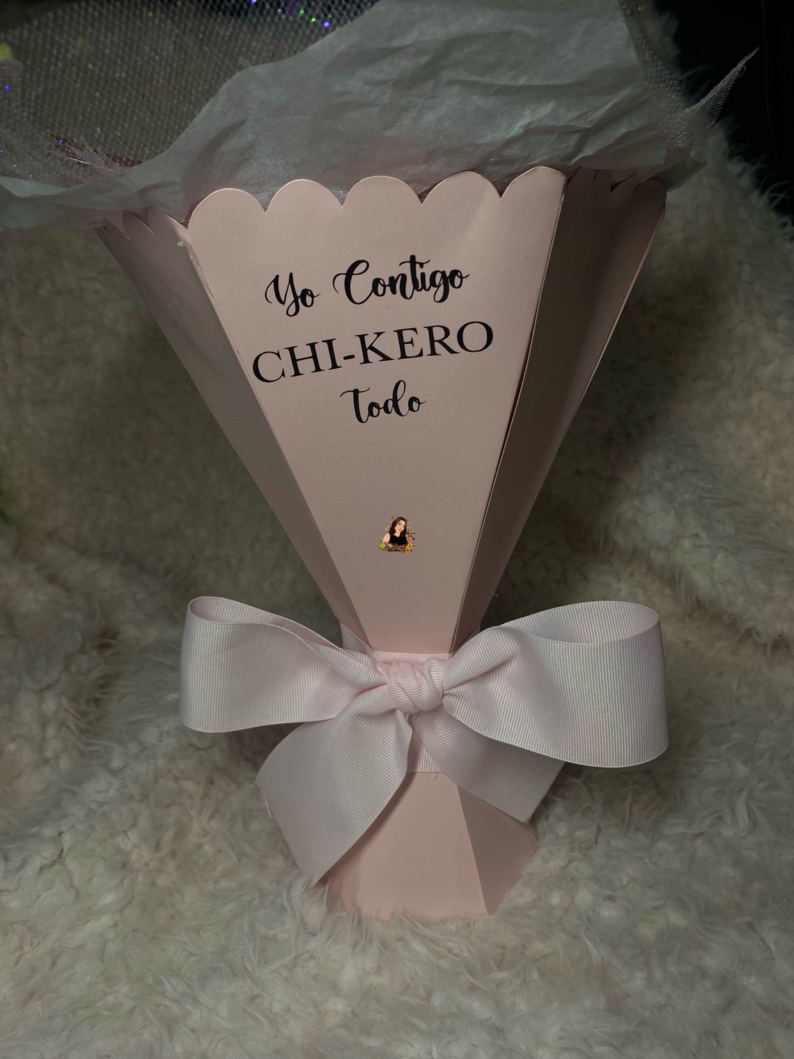 Ramo De Chanchito Paper Flower Bouquet Flower Bouquet Cow Paper Flower ...