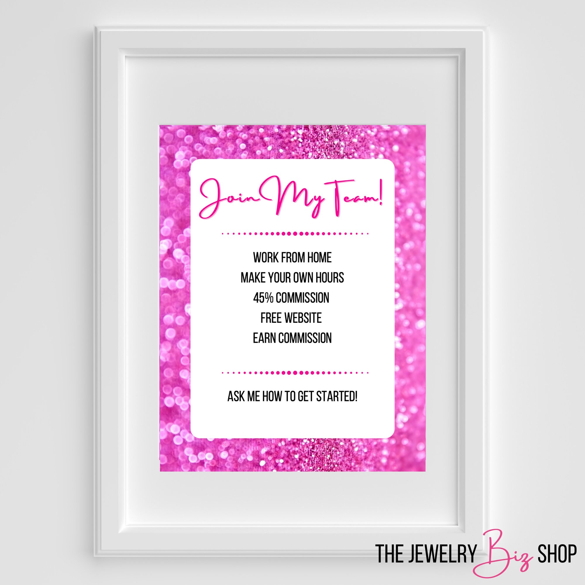 Join My Team Sign Team Building Sign Jewelry Business Sign Jewelry Sale ...