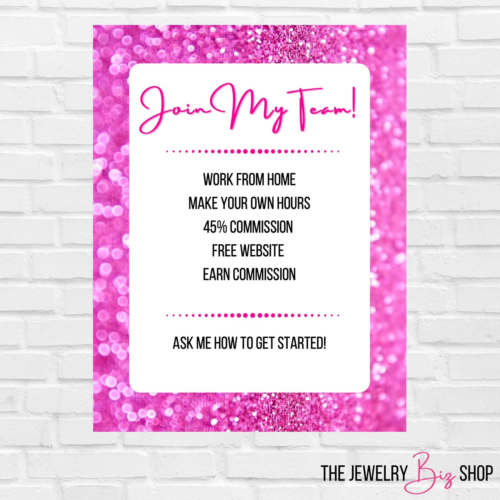 Join My Team Sign Team Building Sign Jewelry Business Sign Jewelry Sale ...