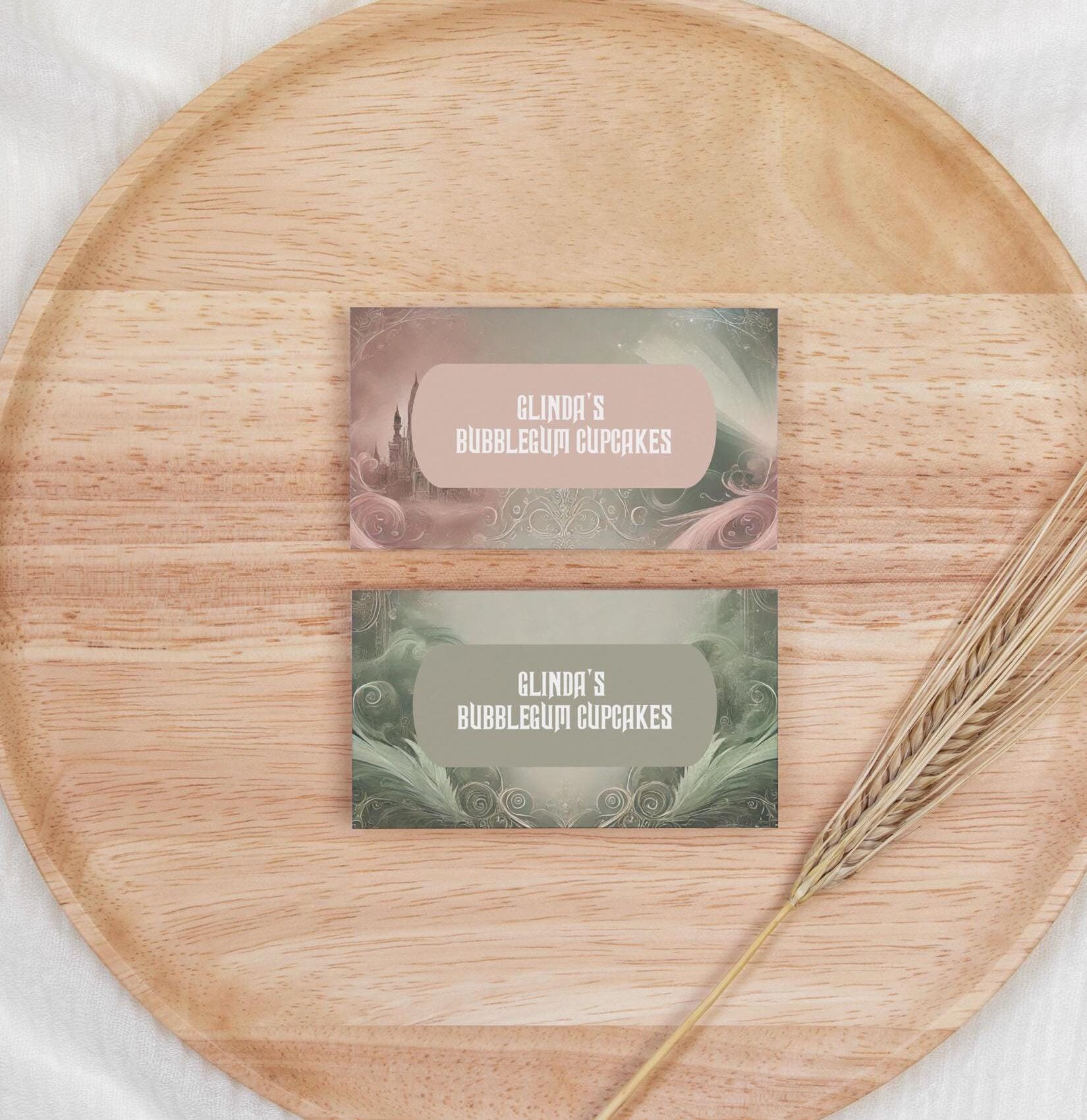Wicked Tent Card Template | Wicked Buffet Cards | Editable Food Label ...