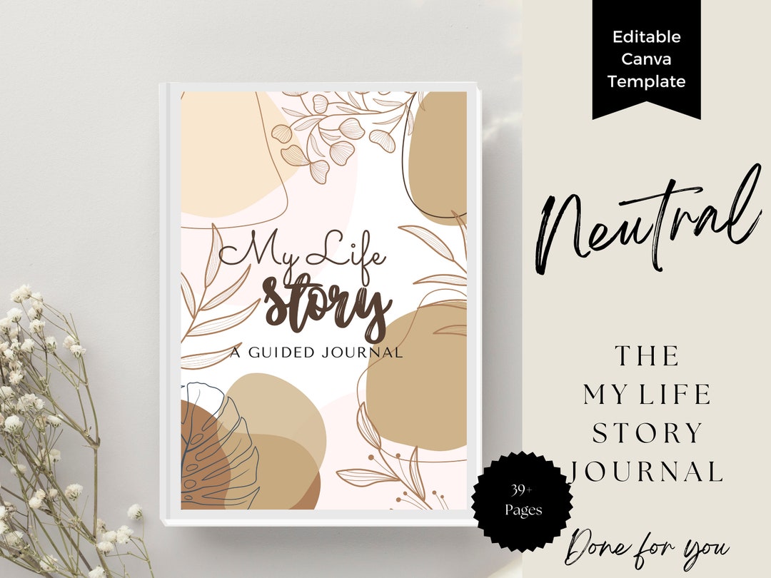 Life Story Journal, Achievement Journal, Bucket List Journal, Guided ...