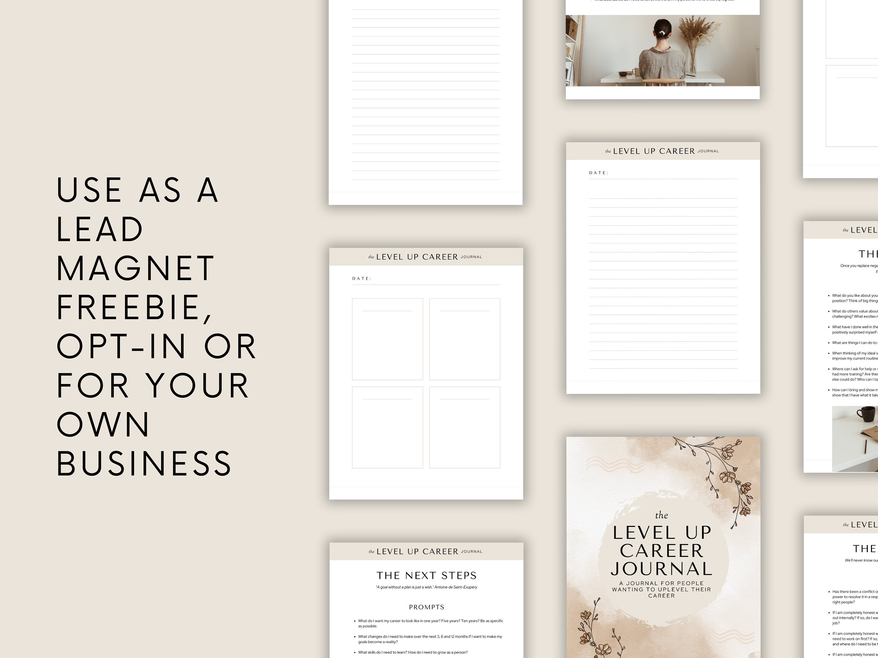 Level up Career Journal Digital Download Career Planner - Etsy