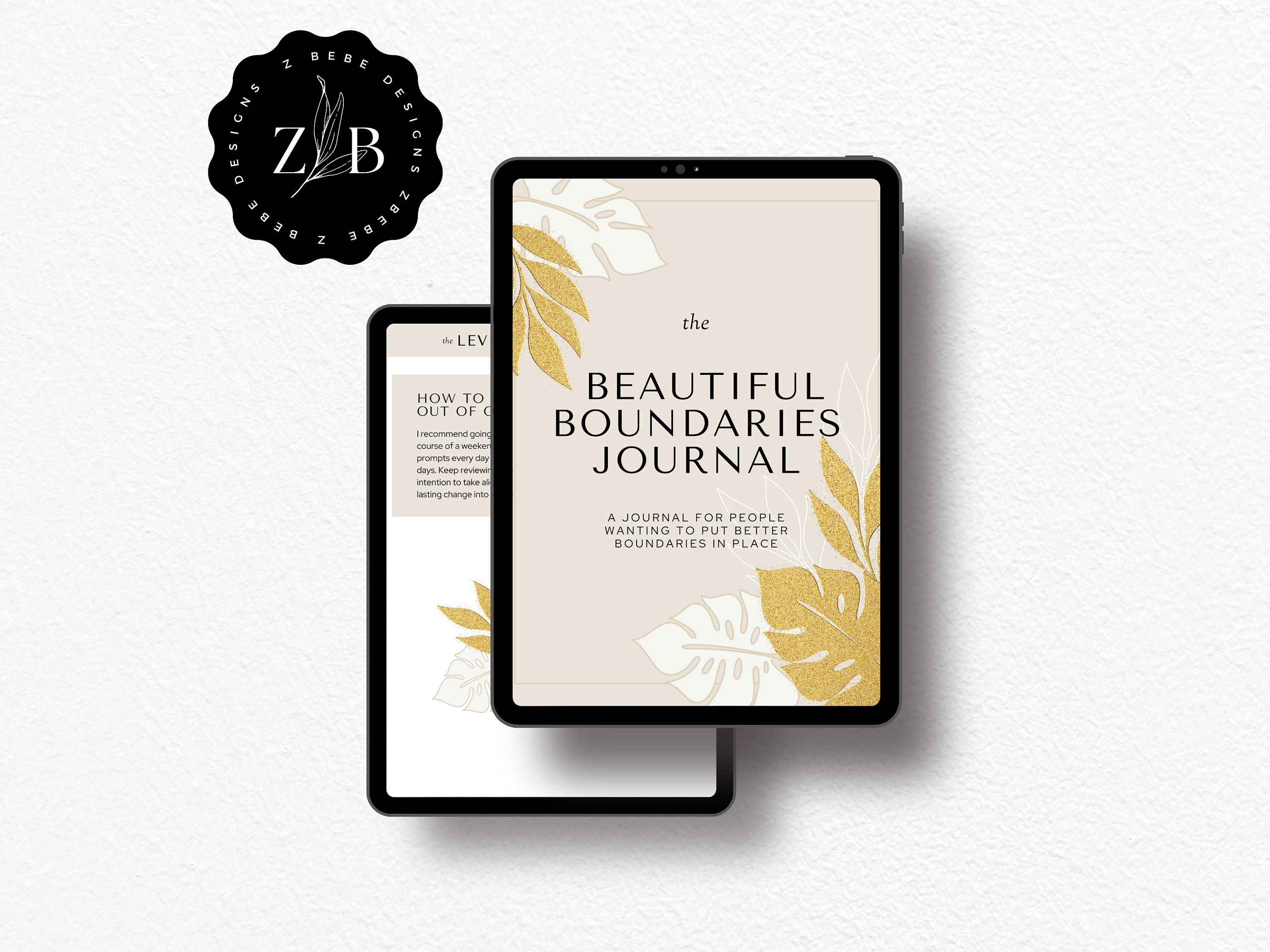 Beautiful Boundaries Journal, Done for You Content, Lead Magnet, Life ...