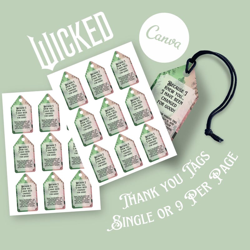 Wicked Party Bags - Etsy
