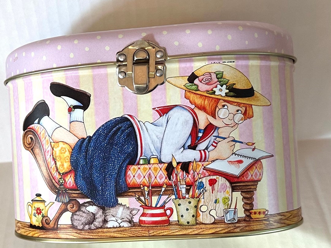 Mary Engelbreit Sewing Lunch Box Tin - Etsy