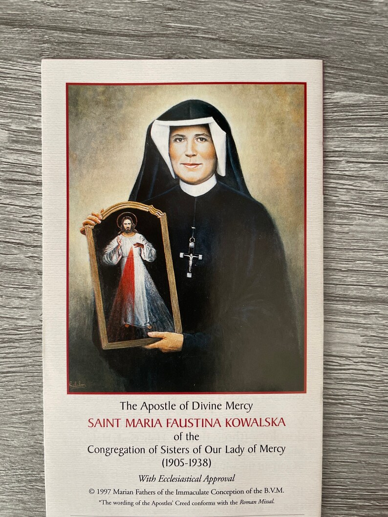 The Chaplet of the Divine Mercy Prayer- Complete Pamphlet (english) - Etsy