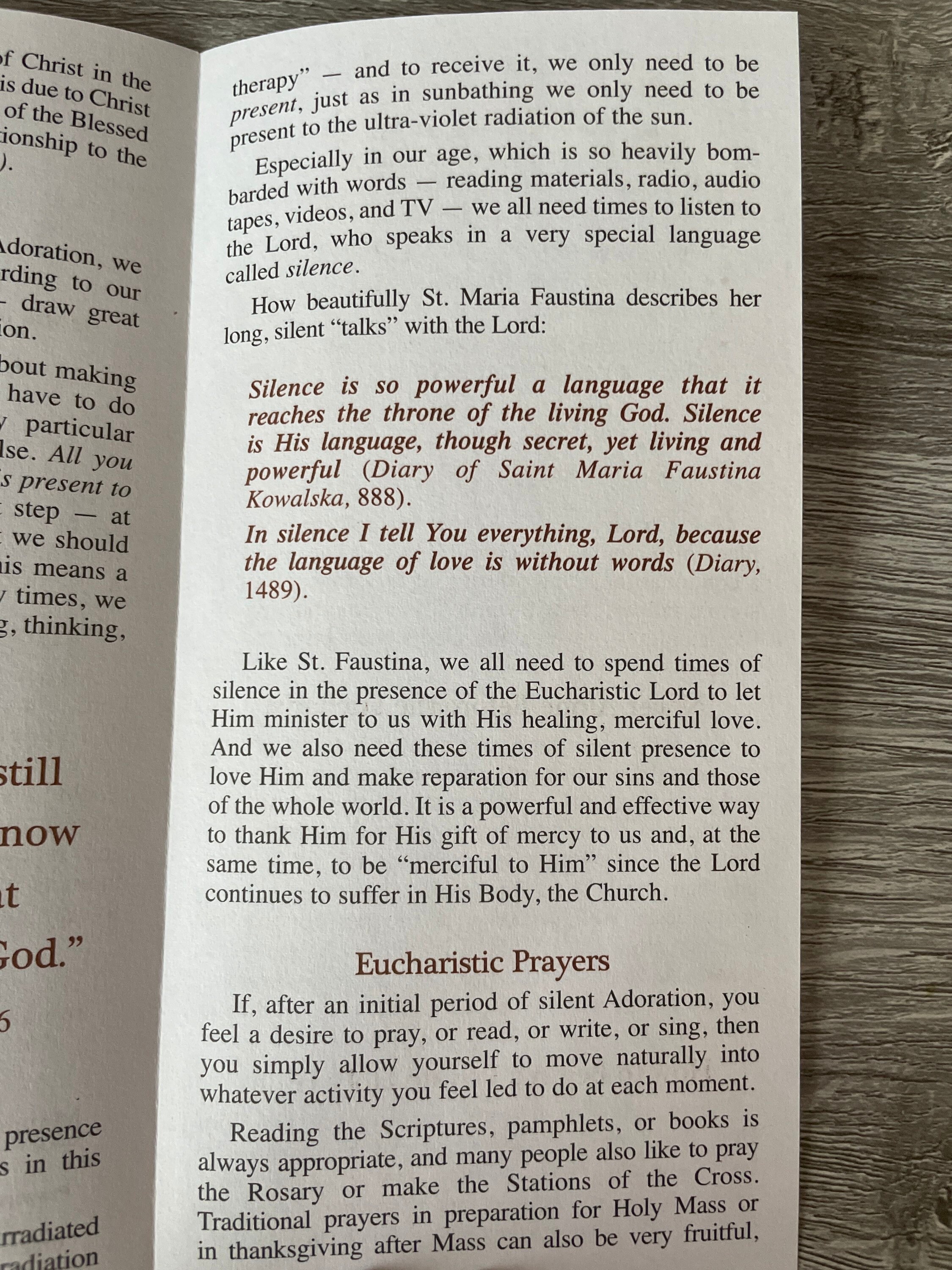 How to Make a Holy Hour Pamphlet ENGLISH - Etsy