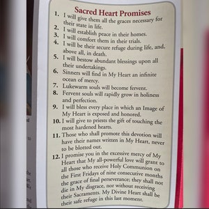 The Nine First Fridays and the Sacred Heart Devotion - Etsy