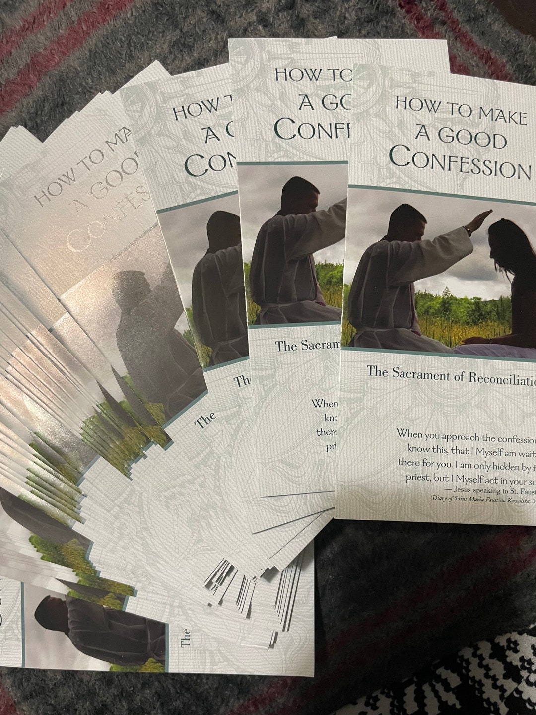 How to Make a Good Confession-pamphlet (ENGLISH) - Etsy