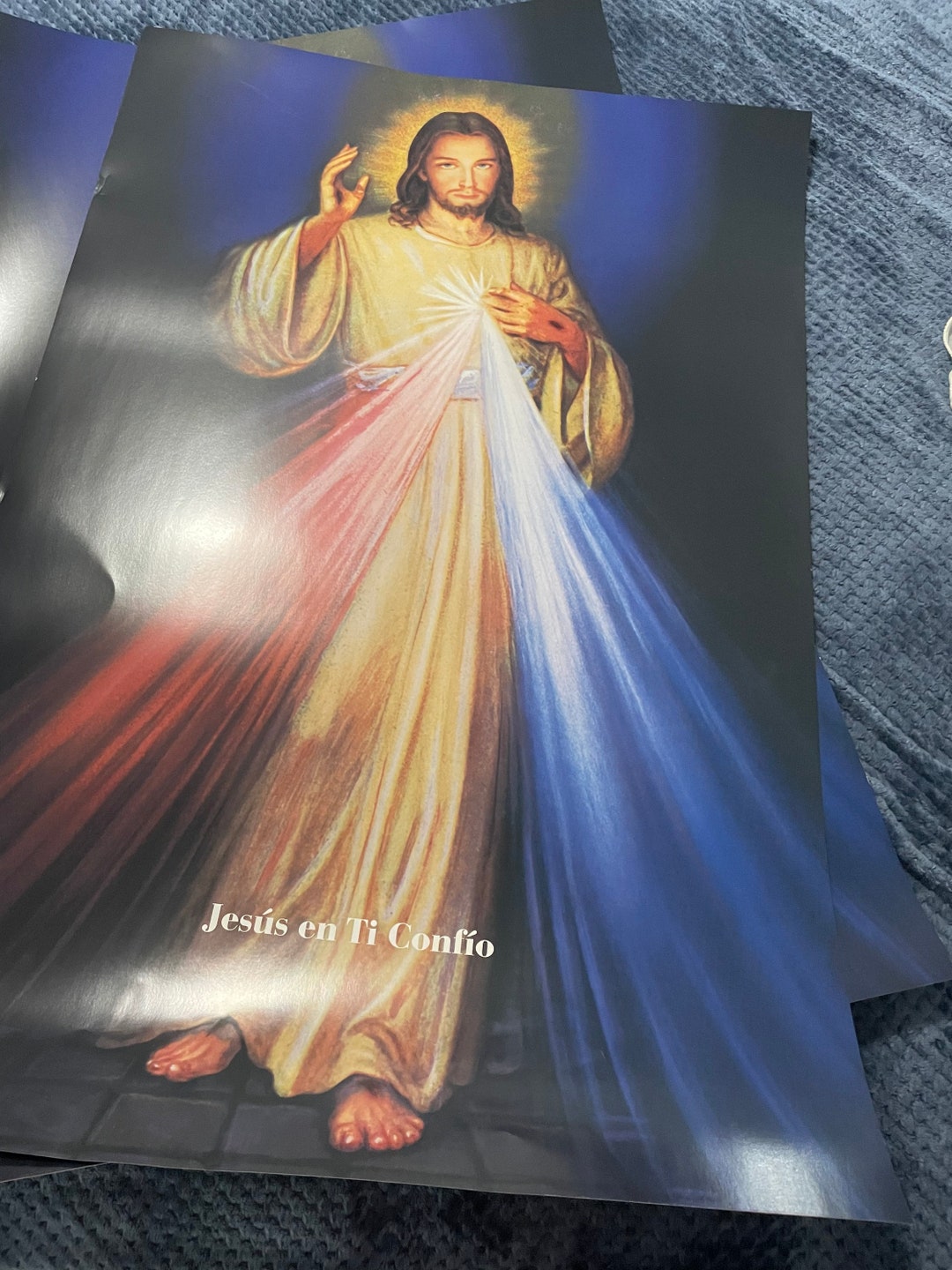 The Chaplet of the Divine Mercy Poster - (SPANISH) - Etsy