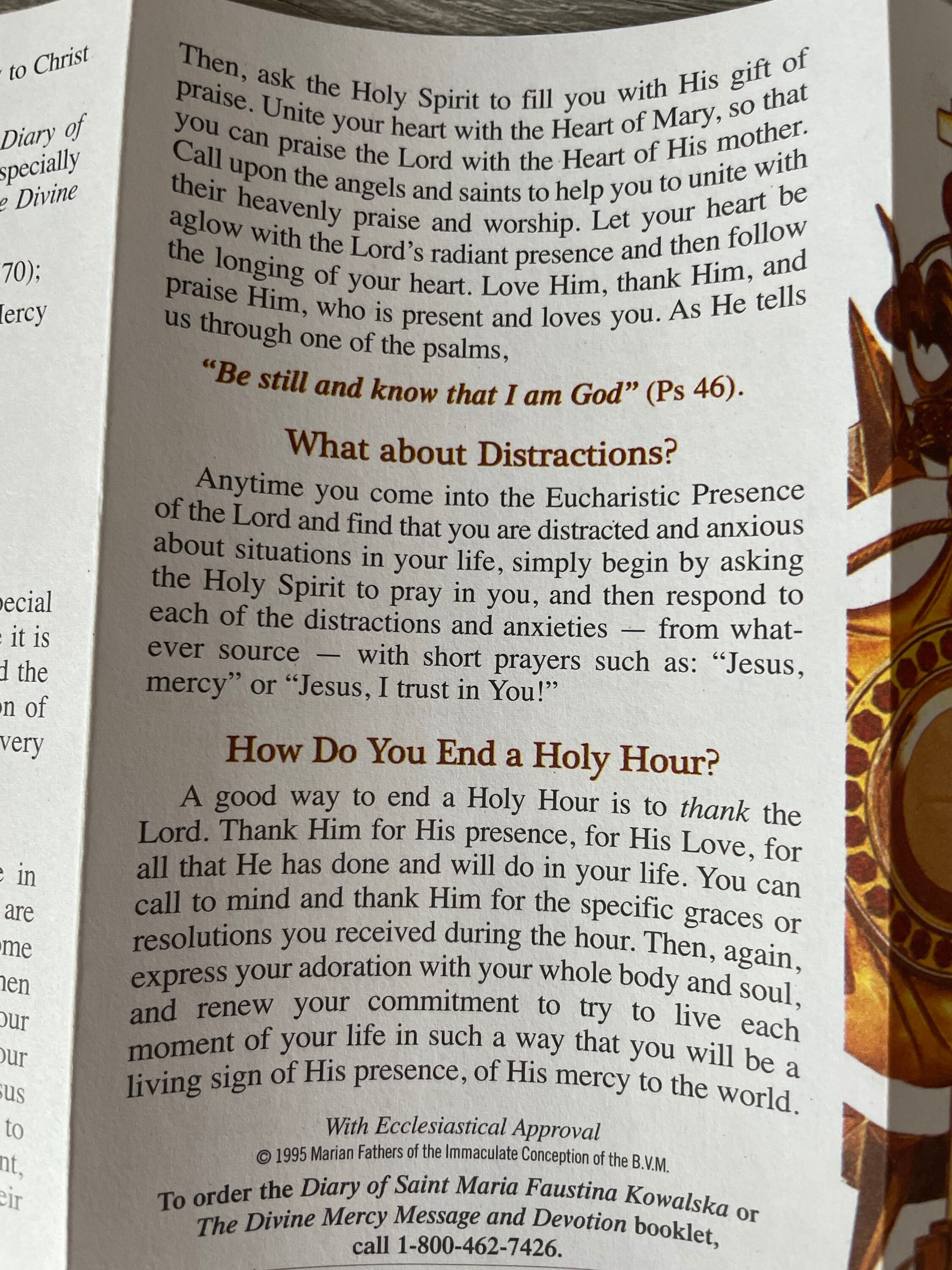 How to Make a Holy Hour Pamphlet ENGLISH - Etsy