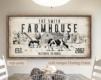 Rustic Farmhouse Sign | Etsy