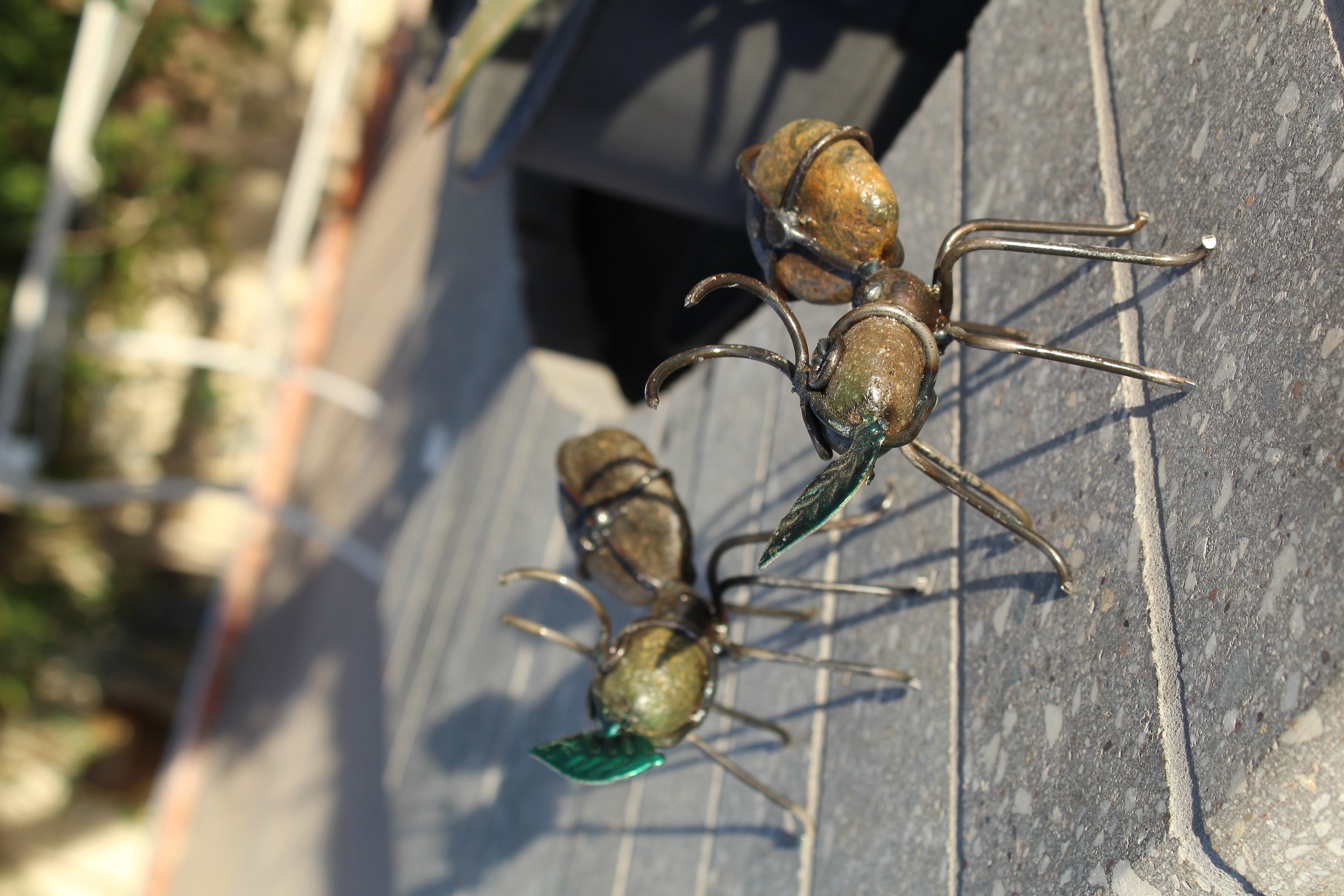 Ant Leaf,ant,metal Ant,rock Ant,sculpture Ant,garden Ant,home. Ant ...