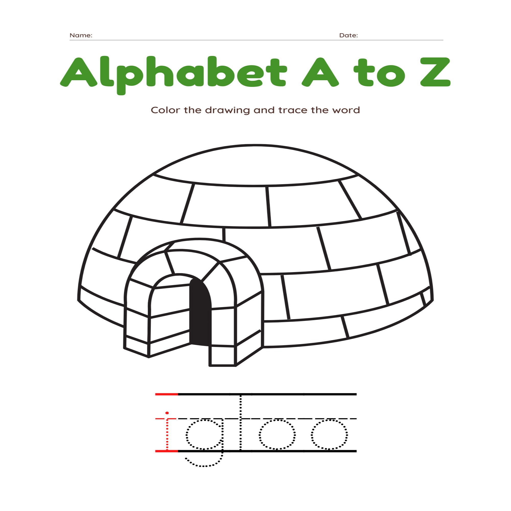 ABC Coloring Book, Tracing, Coloring Pages, Coloring and Tracing ...