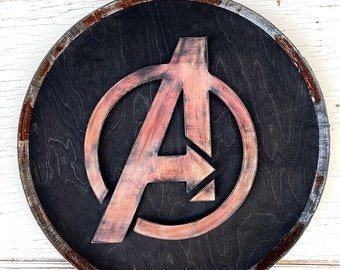 Avengers Metal Sign - Etsy