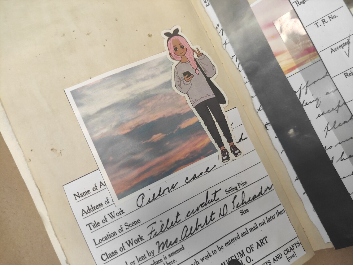 Printable Sky Stickers Digital Download Stickers Square - Etsy