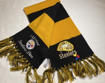 Steelers Scarf - Etsy