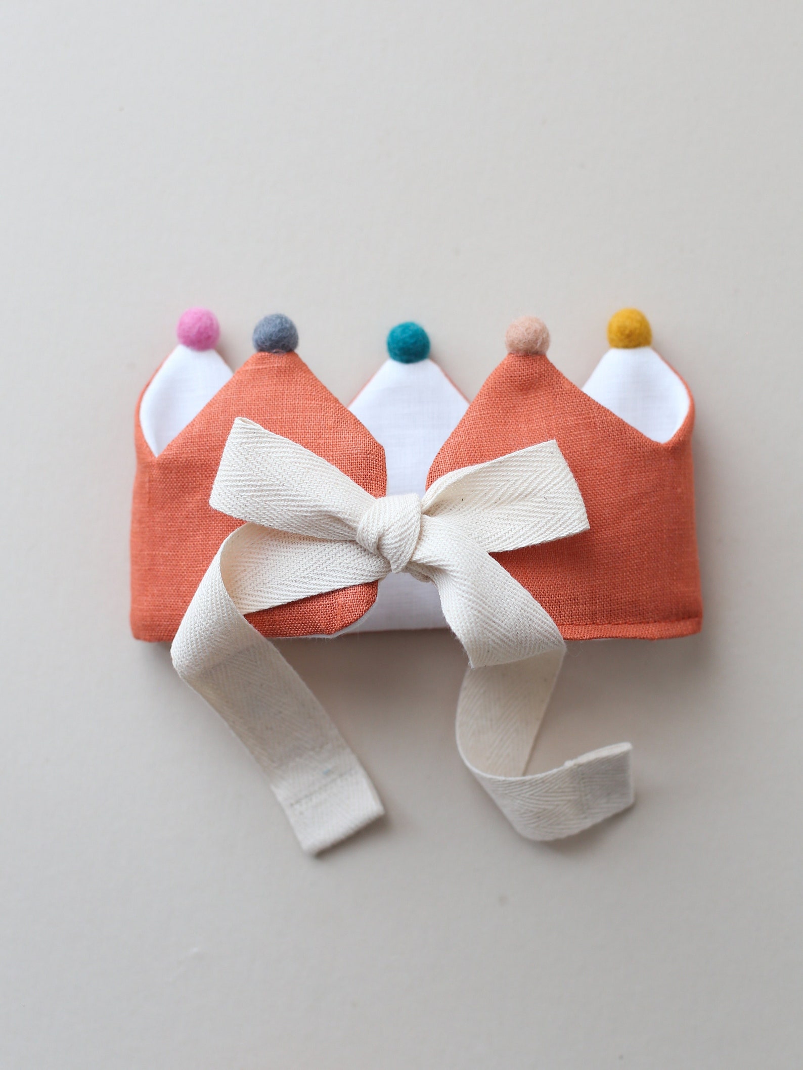 Personalized Birthday Crown in Poppy Personalized Gift for - Etsy