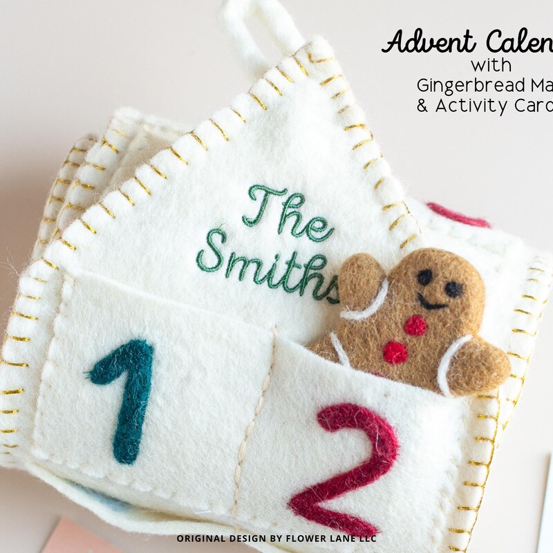 Felt Advent Calendar - Etsy