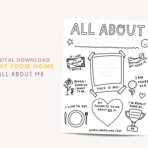 40th Birthday Questionnaire - Etsy