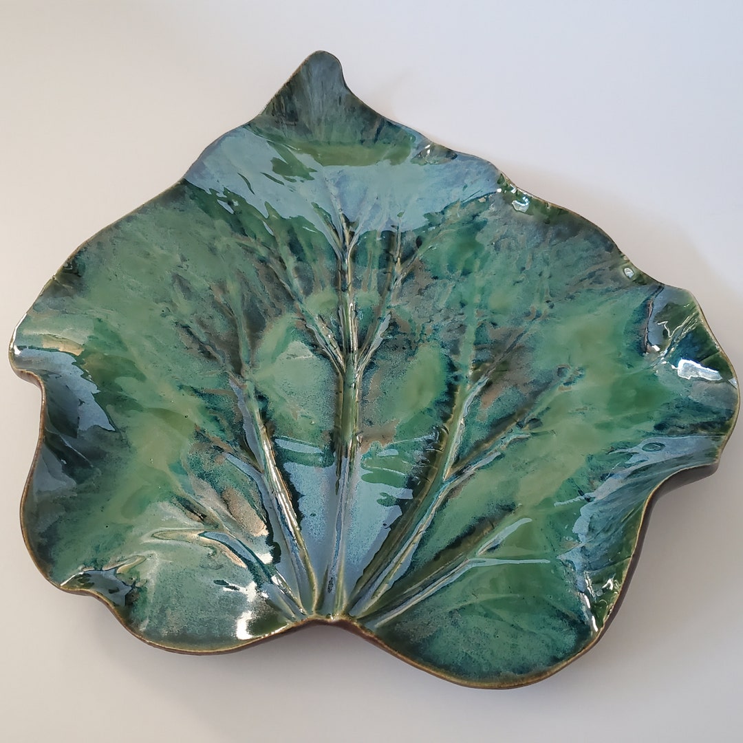 Handbuilt Stoneware Platter - Etsy