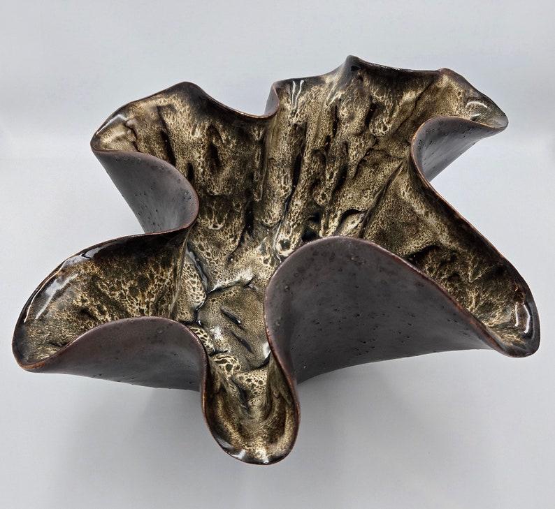 Handbuilt Stoneware Bowl - Etsy