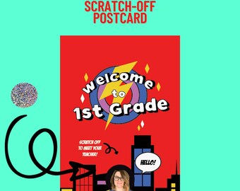 Meet the Teacher Scratch Off | Etsy