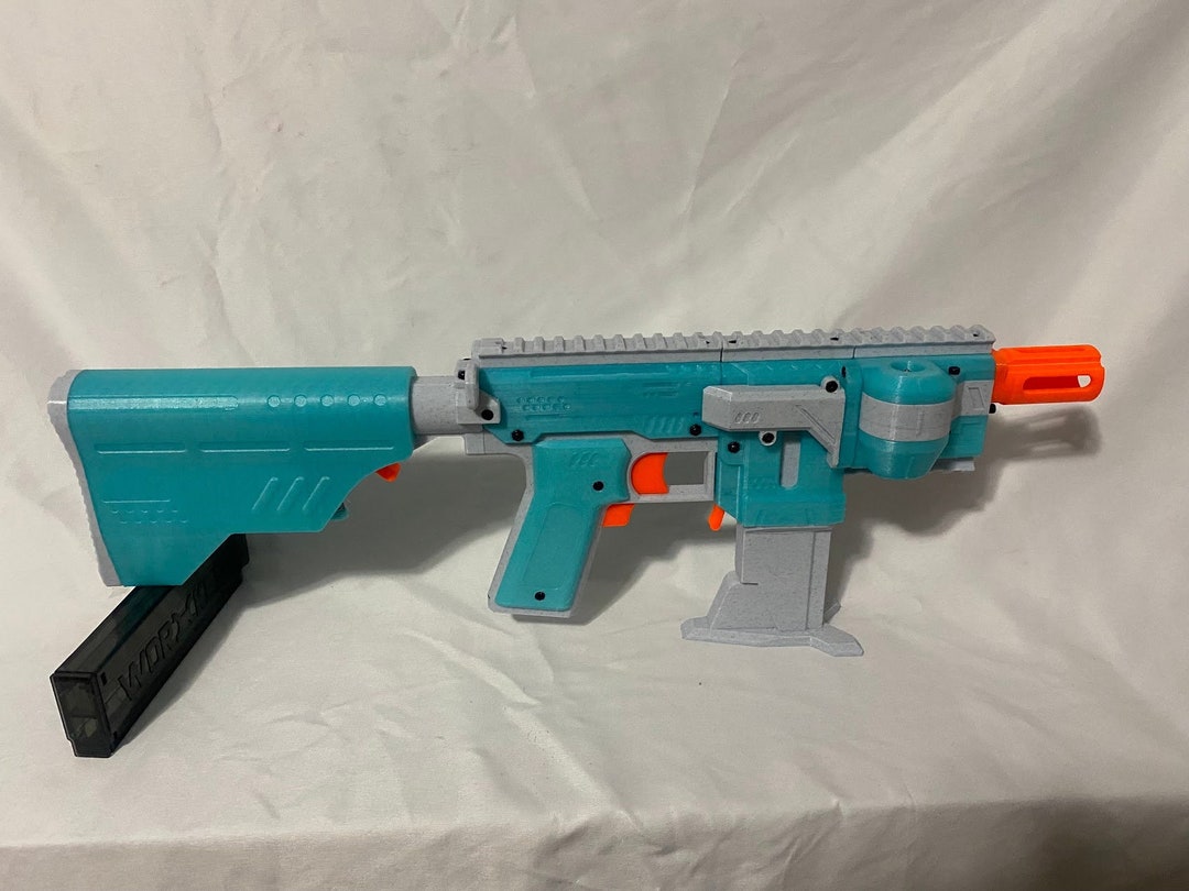Nerf Gryphon 3D Printed Flywheel Blaster Marble and Galaxy - Etsy