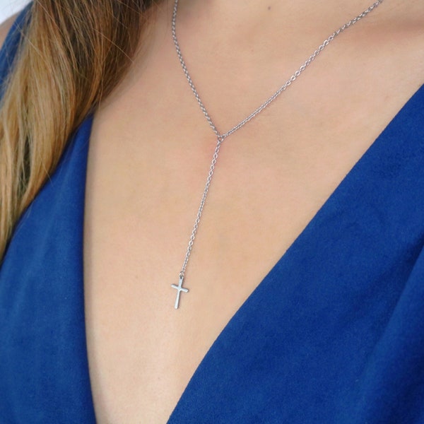 Cross Lariat - Etsy