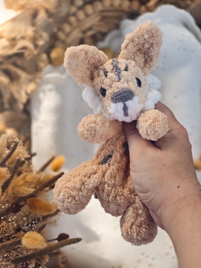 Rufus the Bobcat PDF Crochet Pattern - Etsy