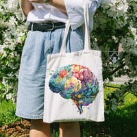 Mental Health Tote Bag for Mental Health Awareness, Mental Awareness ...