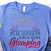 Girls Gone Glamping Shirt - Glamping T-shirt – Party Girl Shirt - Girls ...