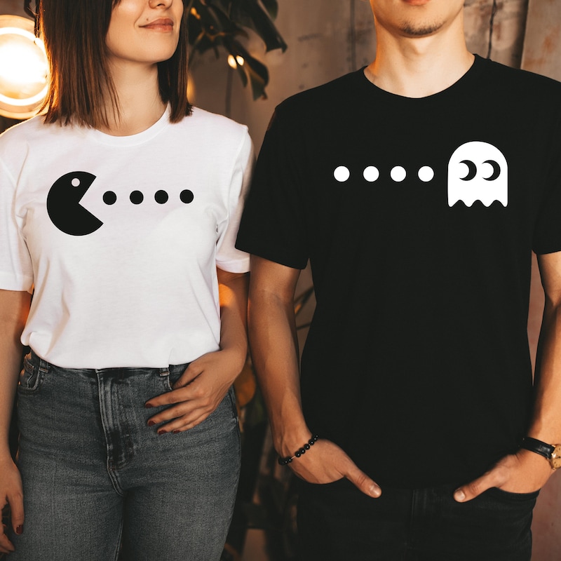 Pac Man Valentine T Shirt - Etsy