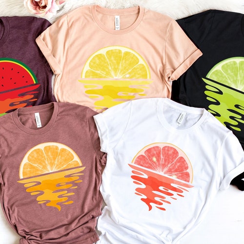 Custom Fruit Shirt Fruit Foodie T-shirt Fruit Sunshine Tee - Etsy