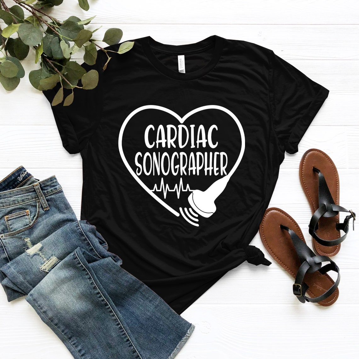 Cardiac Sonographer Shirt Funny Nurse T shirt Nurse Etsy Cardiac Sonographer Shirt Funny Nurse T shirt Nurse Etsy