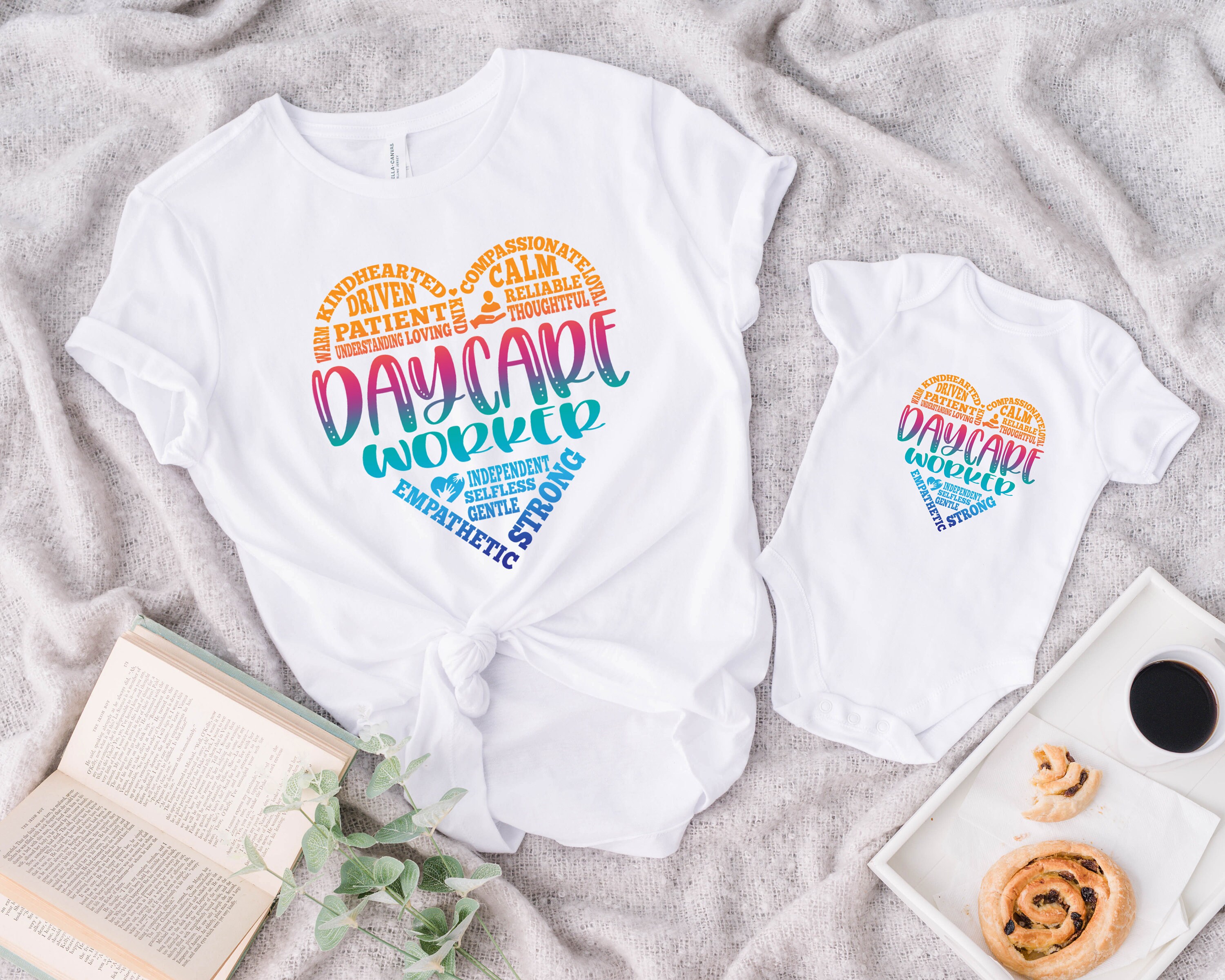 Daycare Worker Shirt - Daycare Teacher T-shirt - Childcare Provider Tee ...