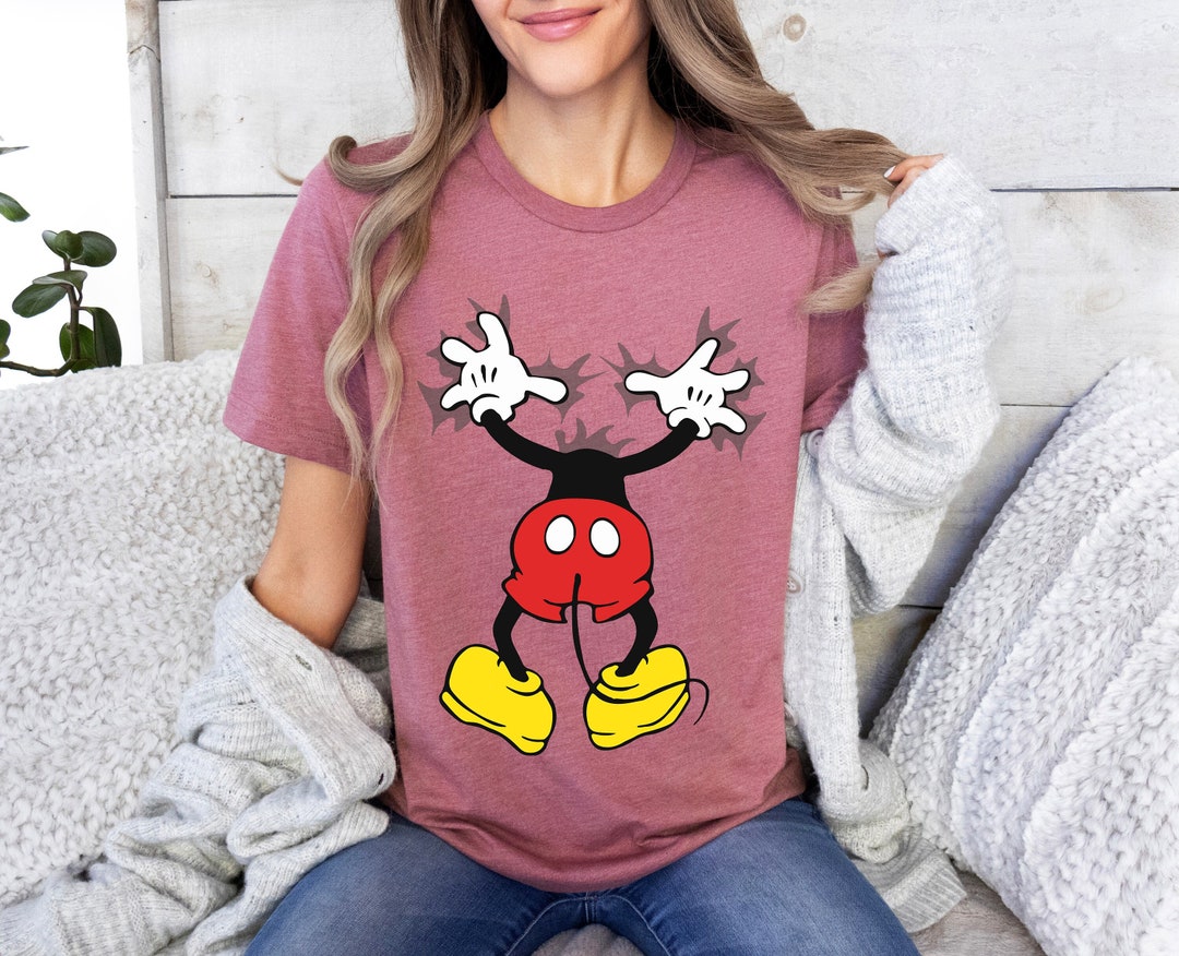 Mickey Adult Joke Shirt - Funny Mickey Shirt - Mickey Tits T-shirt ...