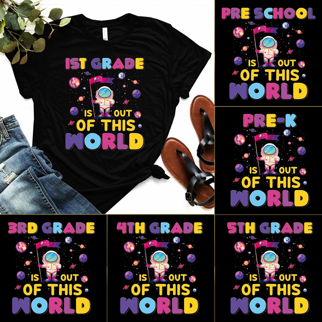 Custom Back to School T-shirt - Personalized Student Gift - First Day ...