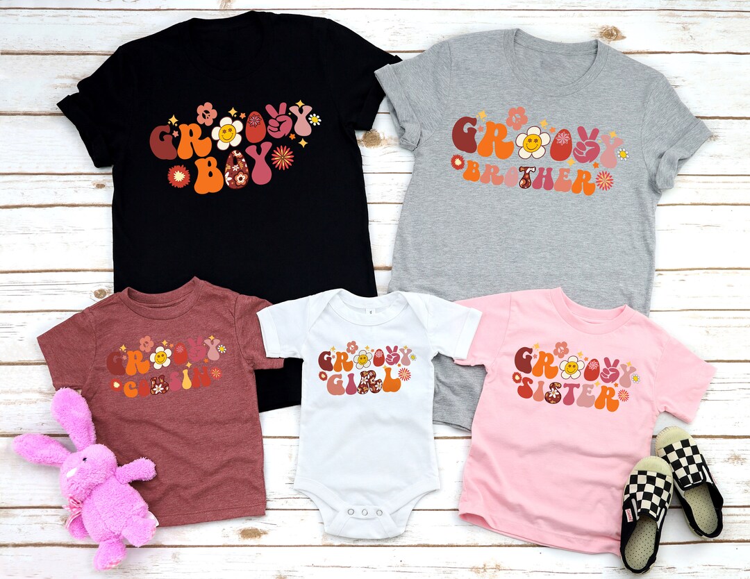 Custom Groovy Family Shirt - Personalized Family Tee - Groovy Family ...