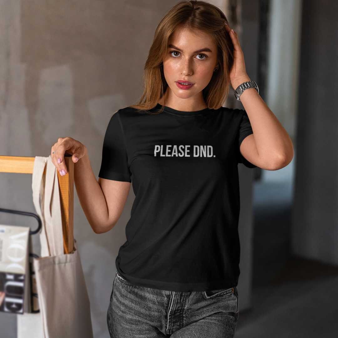 Please Do Not Disturb Tee - Etsy