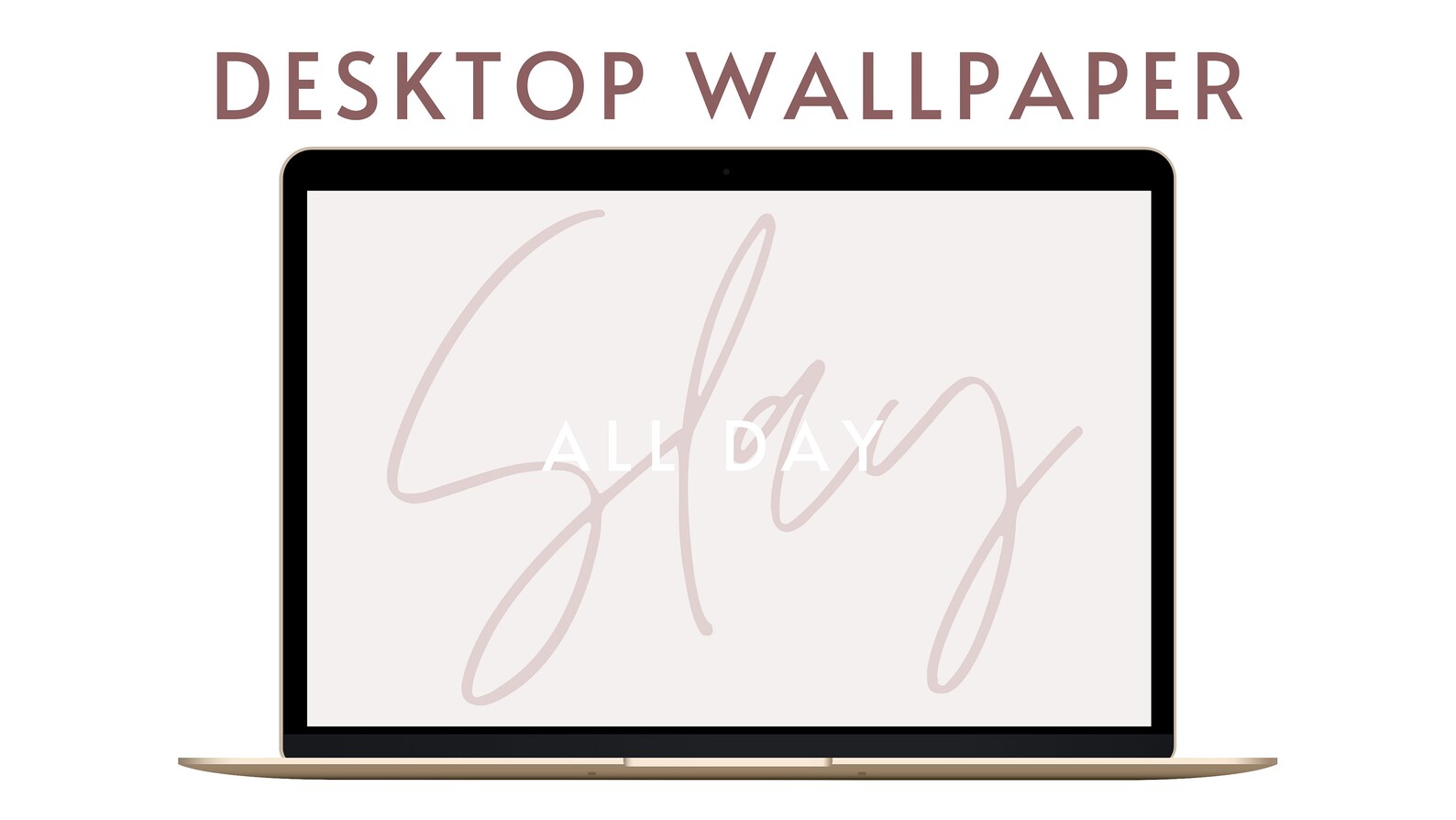 Slay All Day | Instant Digital Desktop Wallpaper Download | Desktop ...